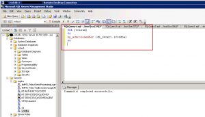 vCloud Director 1.5 database creation using Transact-SQL | Erik Bussink