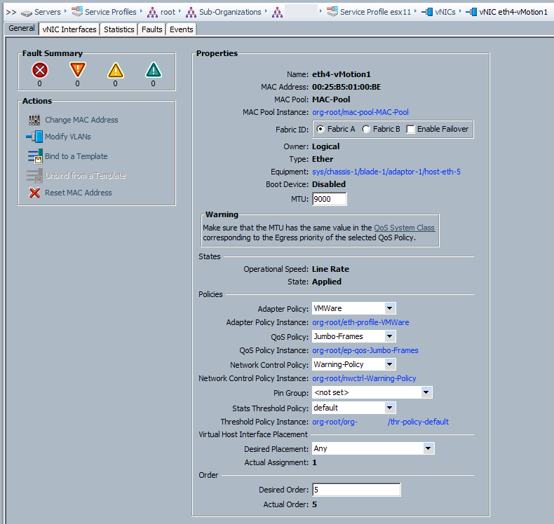 ESXi Multi-NIC & Multi-VLAN vMotion on UCS | Erik Bussink