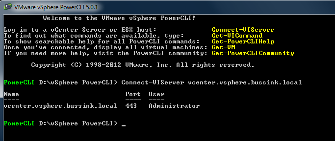 First Steps with PowerCLI | Erik Bussink