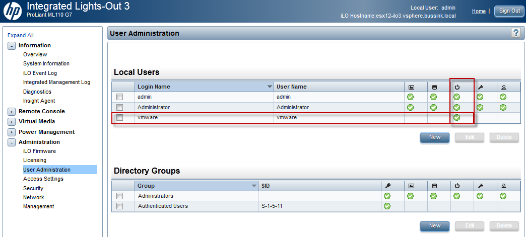 HP ML110 G7 and Power Management (iLO3 & vSphere DPM) | Erik Bussink