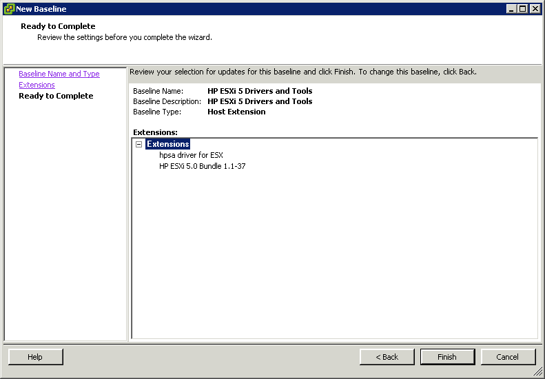 Using vCenter Update Manager for HP ESXi installations | Erik Bussink