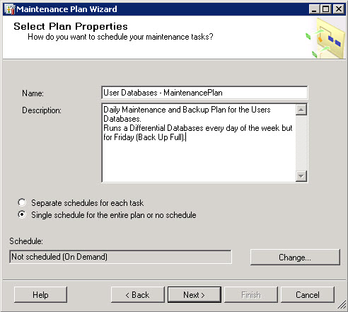Creating a Maintenance Plan for SQL Server 2008 R2 for vCenter ...