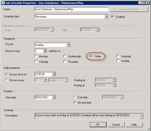 Creating a Maintenance Plan for SQL Server 2008 R2 for vCenter ...