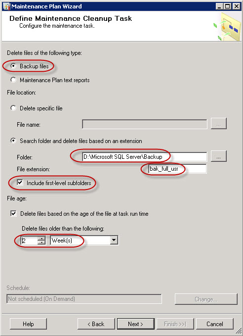 Creating a Maintenance Plan for SQL Server 2008 R2 for vCenter ...