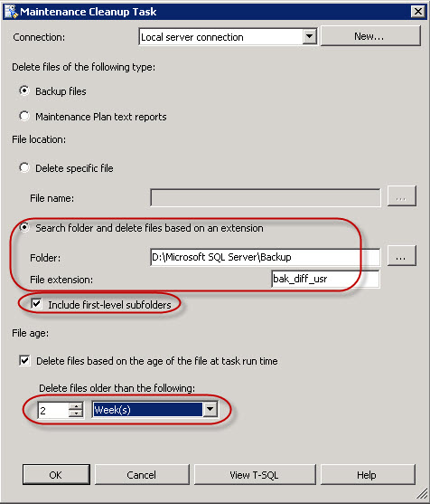 Creating a Maintenance Plan for SQL Server 2008 R2 for vCenter ...