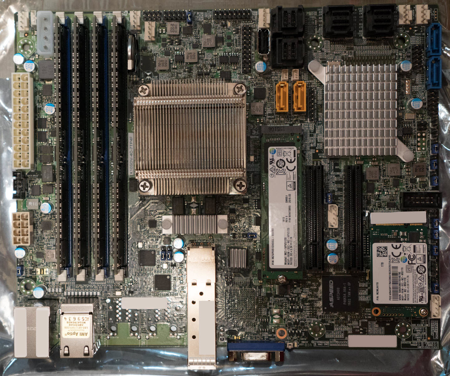 Intel Xeon D-1518 (X10SDV-4C-7TP4F) ESXi & Storage server build notes ...